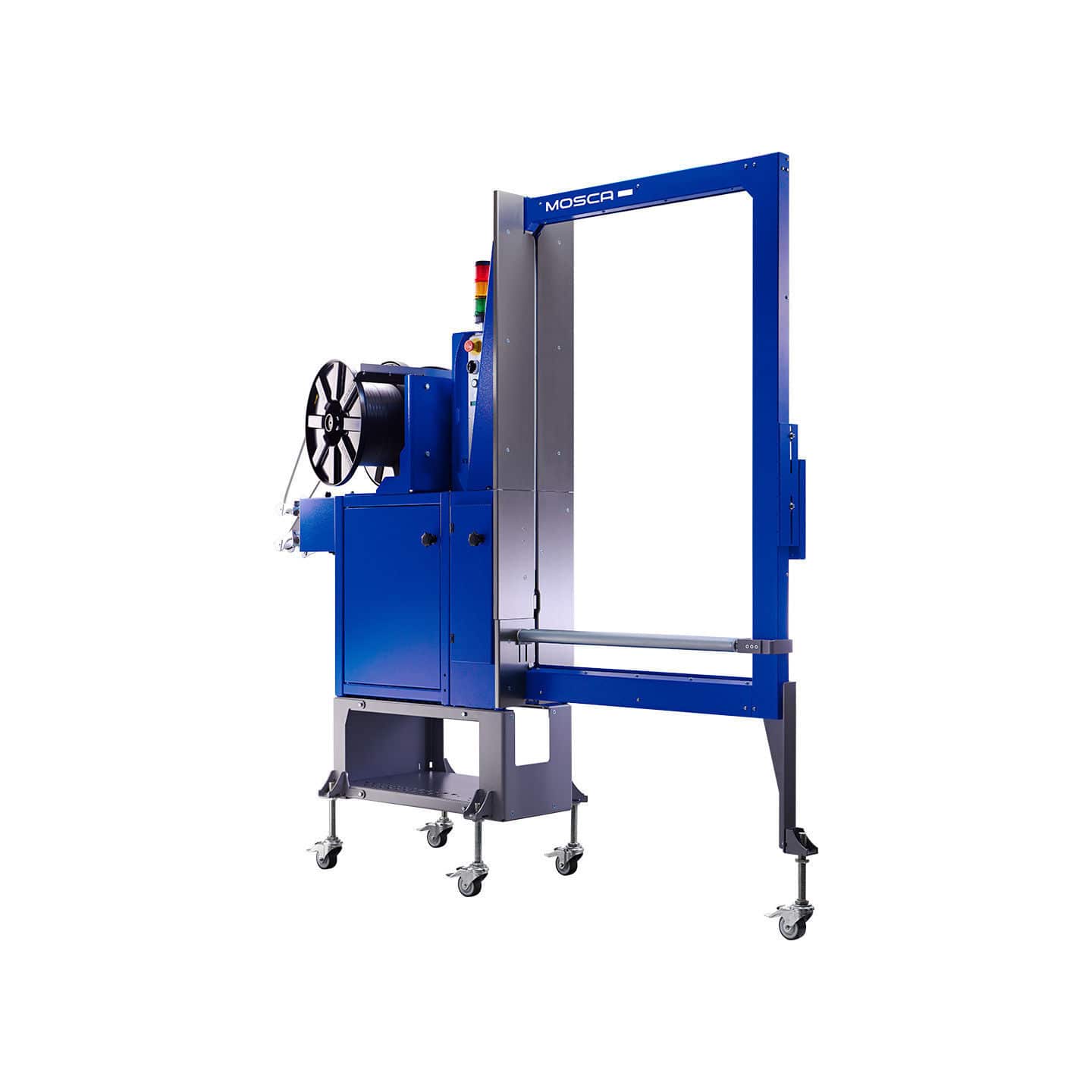 Automatic strapping machine - SoniXs MS-6 - Mosca GmbH - for production ...