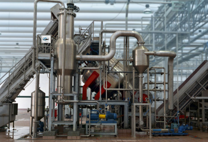 Tomato peeler - Saturno - JBT - steam / floor-standing