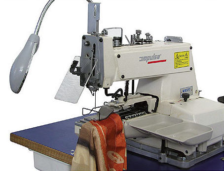 Lockstitch sewing machine - Impulsa - chain stitch / single-thread / fabric
