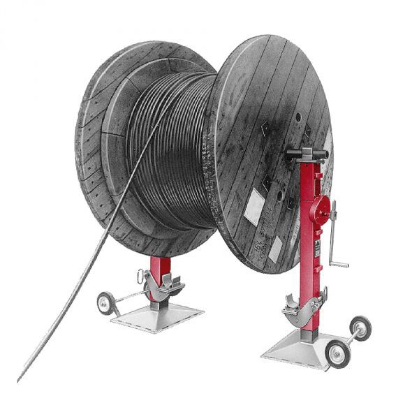 Rack jack - HA-230747-K - Cable Drum jacks - mechanical / cable drum ...