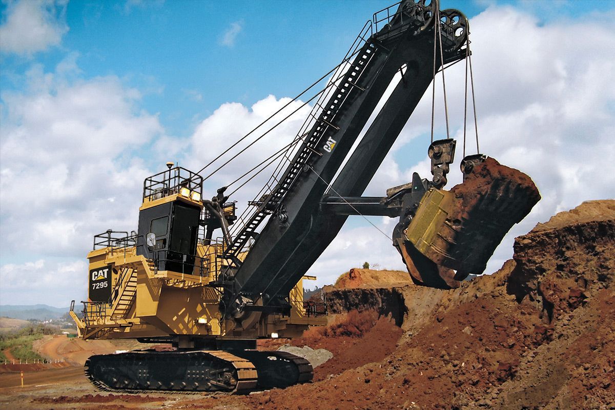 Front shovel - 7295 - Caterpillar Equipment