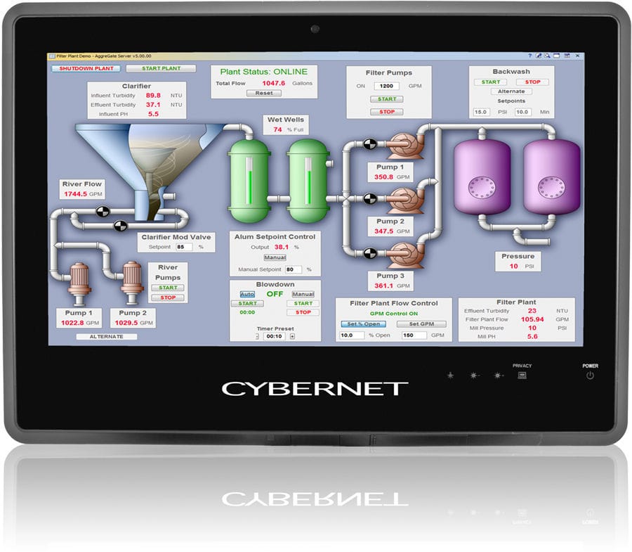 LCD panel PC - iPC S24 - Cybernet - 24" / 1920 x 1080 / 6th generation ...