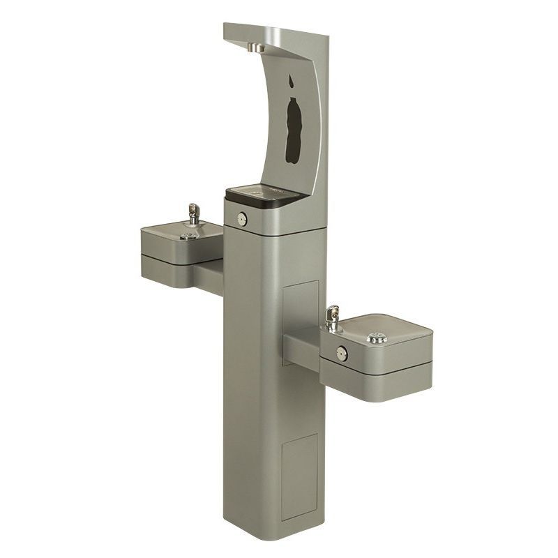 Bottle filling water dispenser - 3612 - Haws Corporation - stainless ...