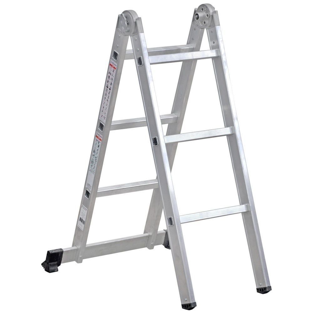 Aluminum ladder - K - CAGSAN LADDERS - folding / multifunction
