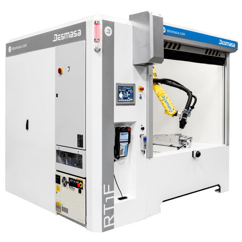 Robotic trimming cell - RT1F - DESMASA - cutting / machining / for the ...