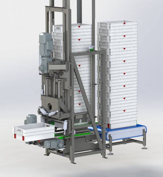 Fully-automatic stacker-destacker - DESMASA