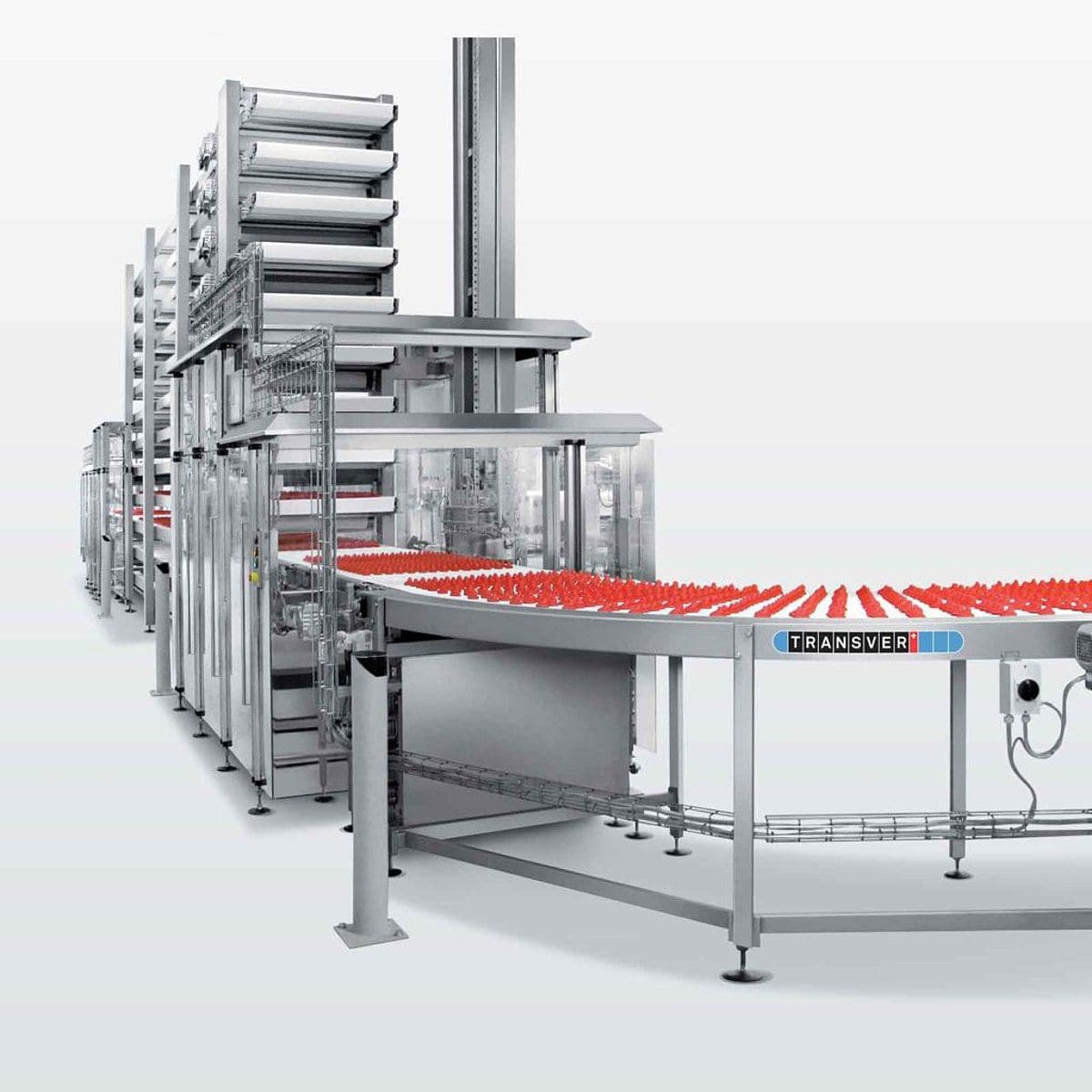 Buffer storage system for the food industry - Rotzinger Group