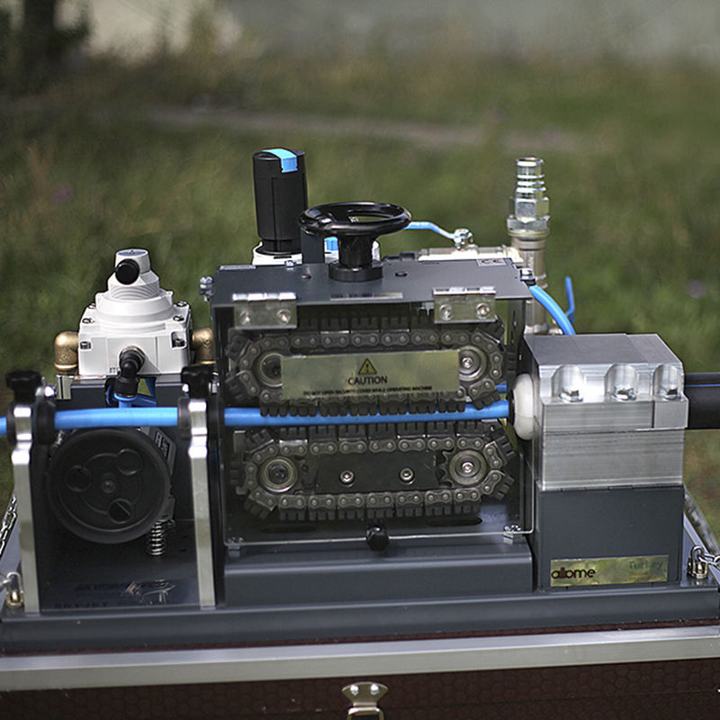 Fiber optic cable blowing machine - SKYJET - Allame Makina - pneumatic ...