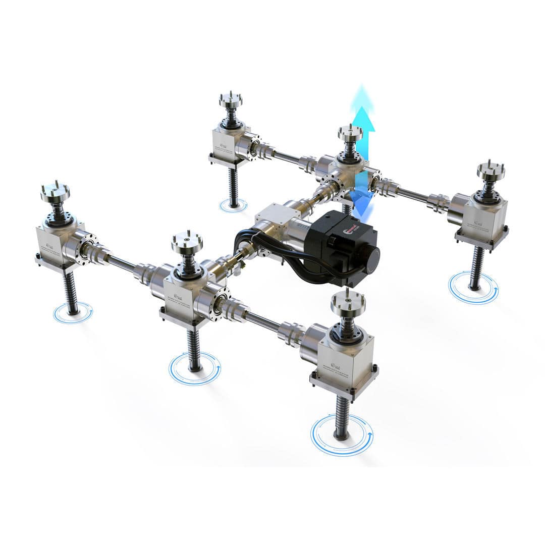 High-performance screw jack - CG-NYSF08-1 - Newstart Planetary Gear ...