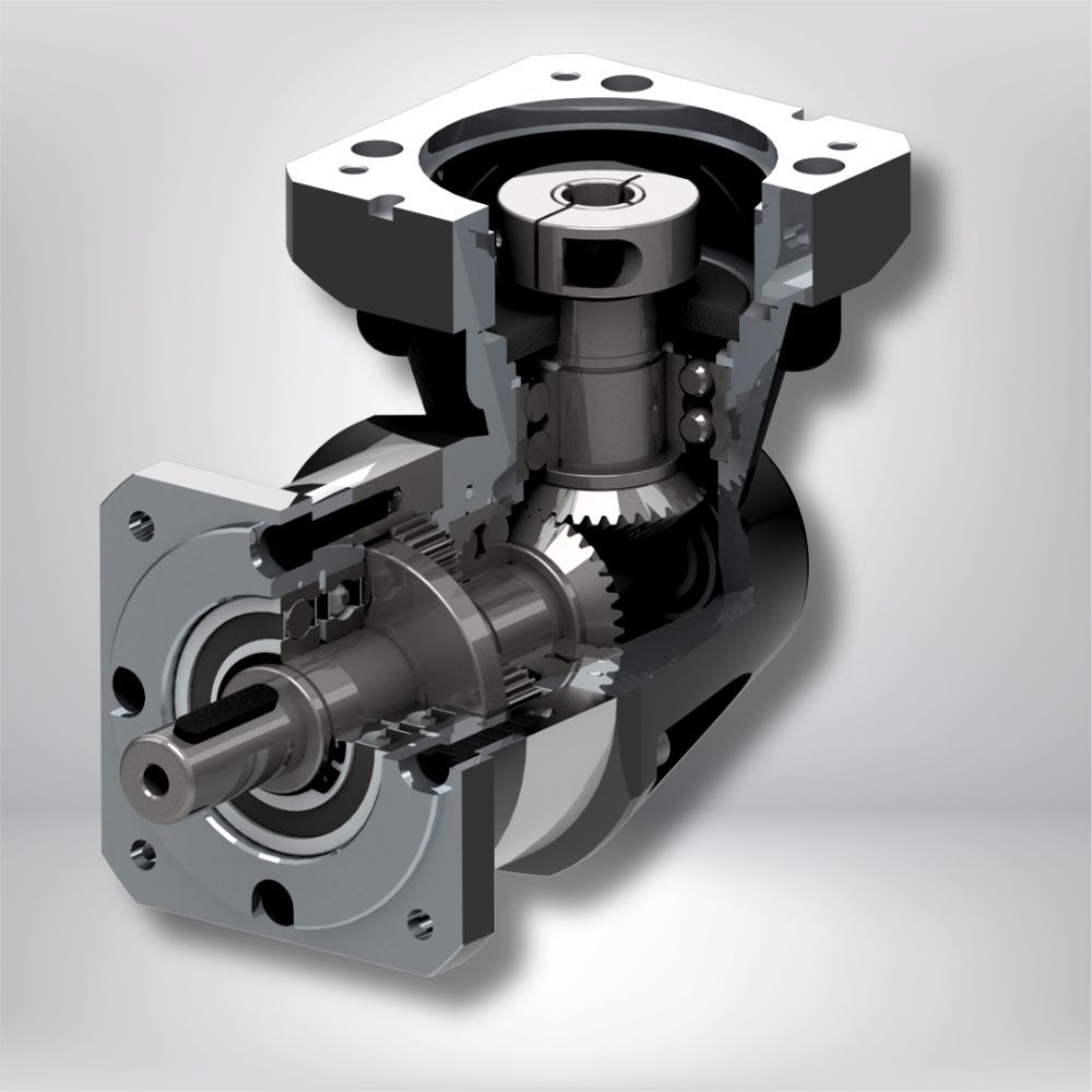Right angle gearbox - WPF115 - Newstart Planetary Gear Boxes Co.,Ltd ...