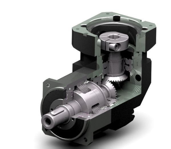 Right angle servo-gearbox - ABR115 - Newstart Planetary Gear Boxes Co ...