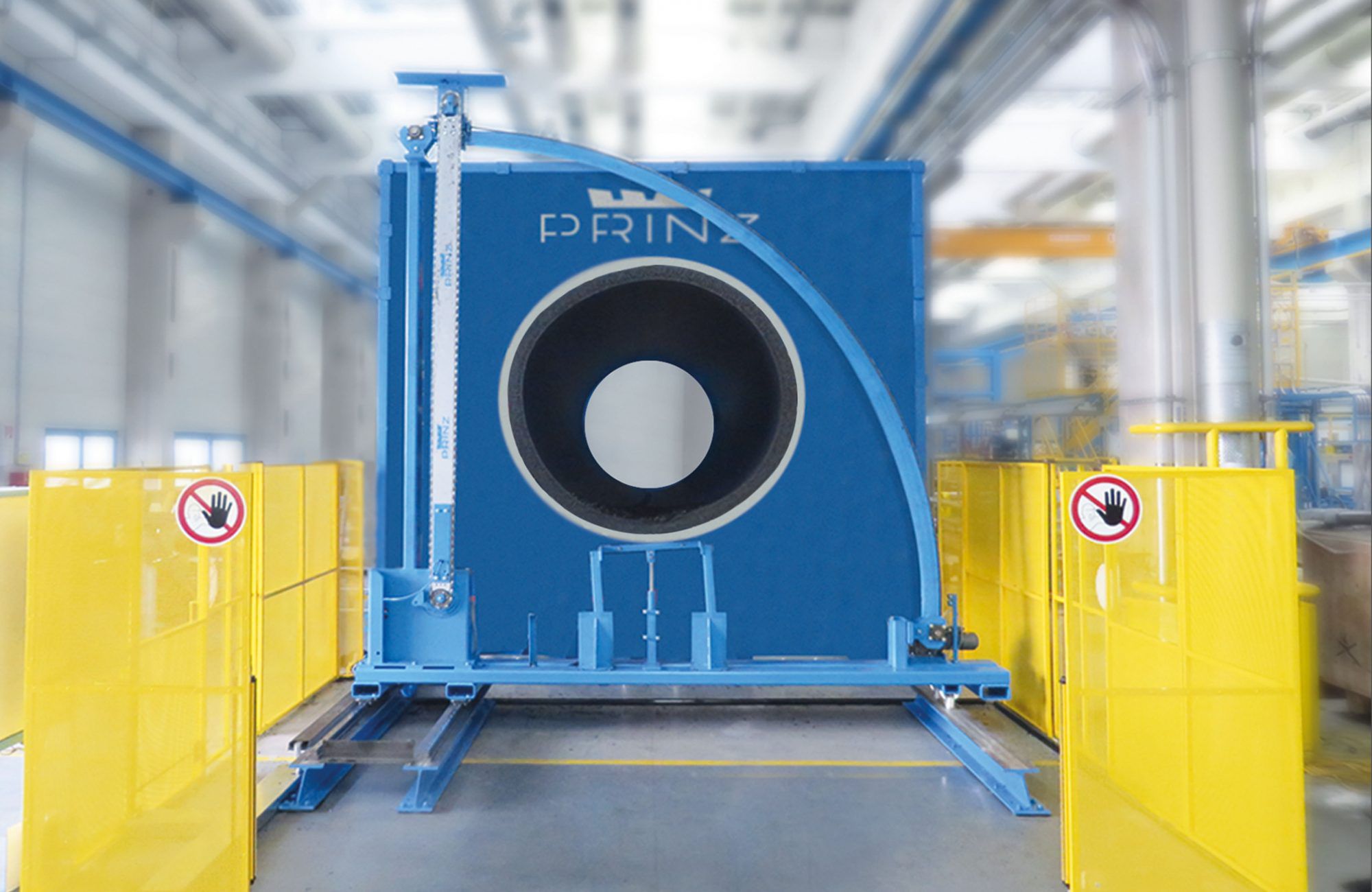 Custom saw - Prinz Kettensägetechnik - cut-off / for plastics / for pipes