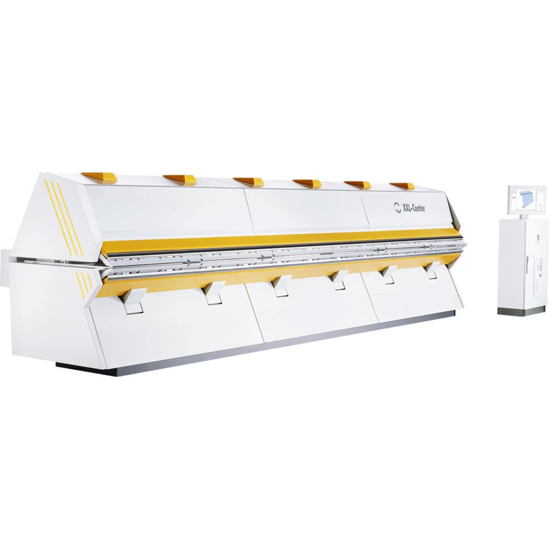 Sheet metal swivel folding machine - XXL-Center - RAS Reinhardt ...