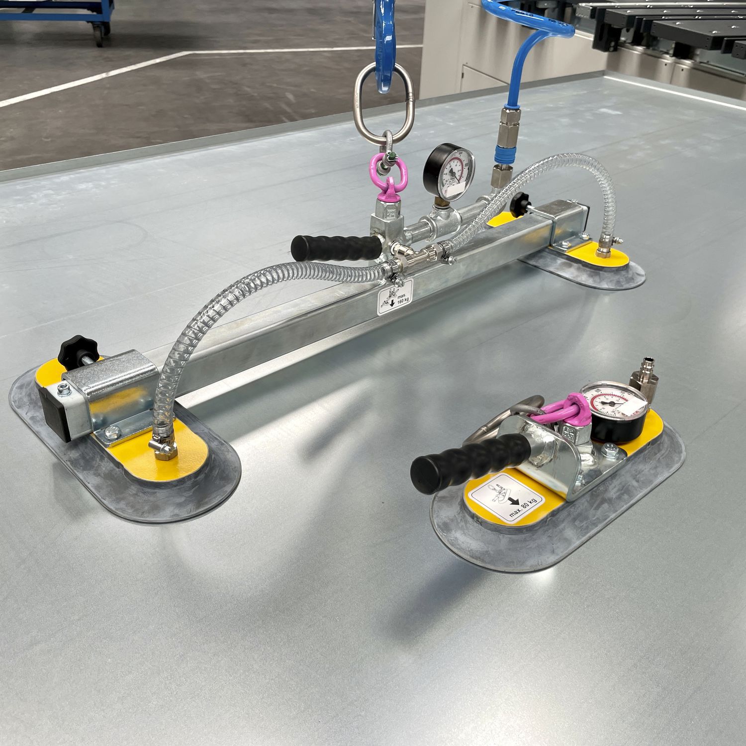 Sheet metal lifting system - MetalLift - RAS Reinhardt Maschinenbau ...