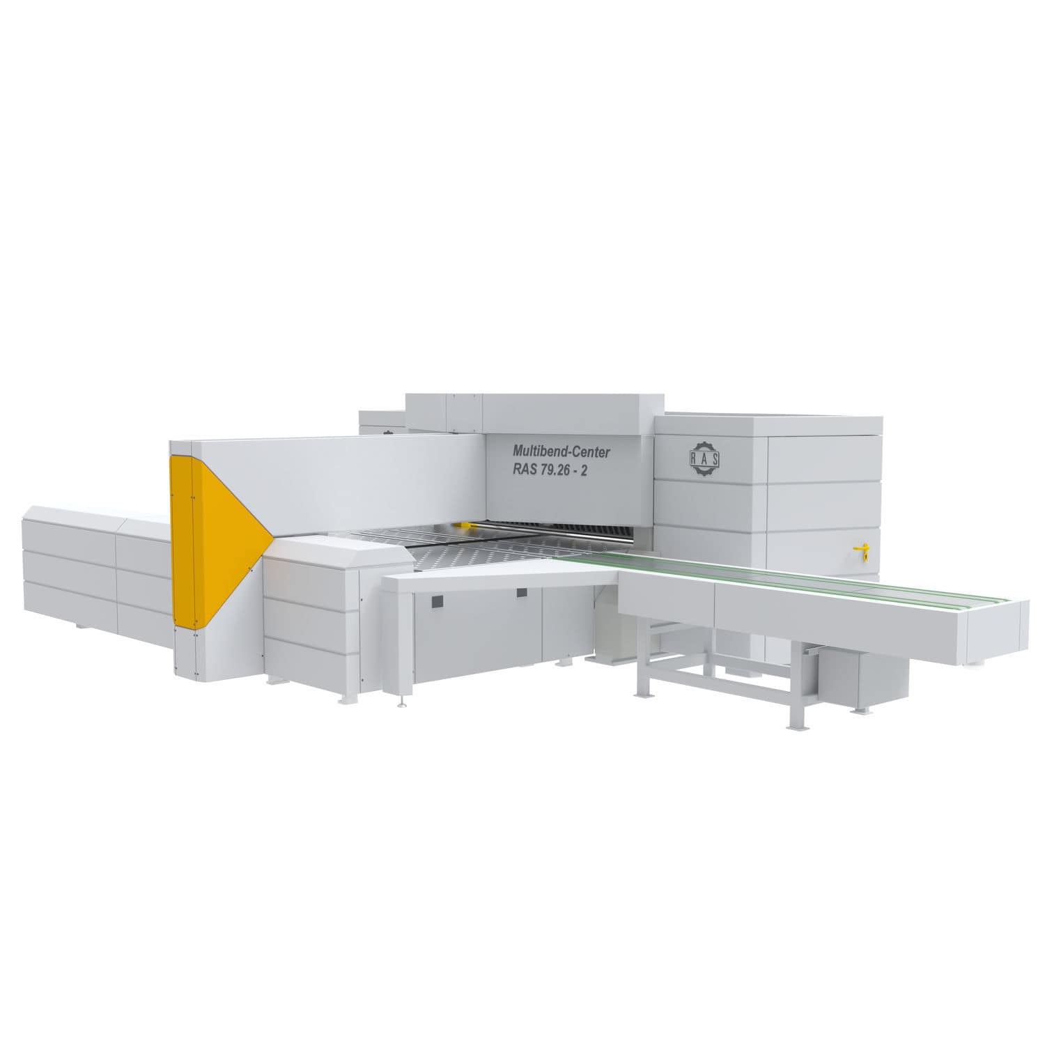Sheet metal swivel folding machine - Multibend-Center - RAS Reinhardt ...