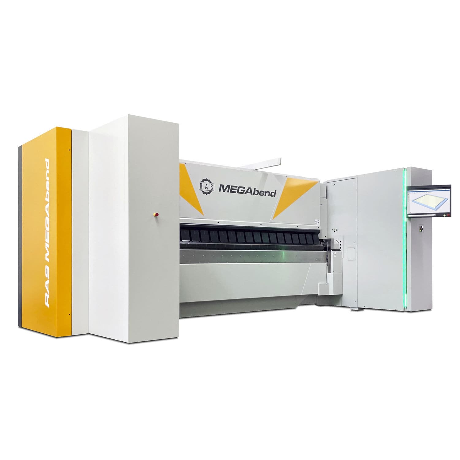 Sheet metal folding machine - MEGAbend series - RAS Reinhardt ...