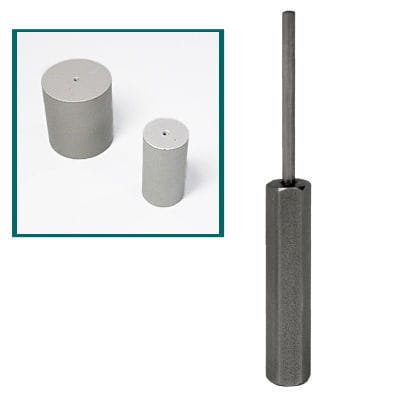 Stainless steel cylinder for puncture test - 432 series - Mecmesin