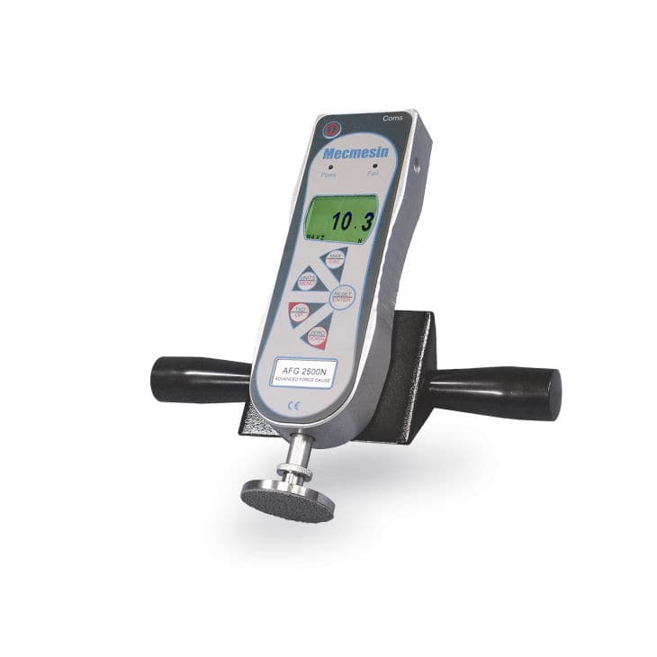 Digital dynamometer - MHE - Mecmesin - impact / ergonomic