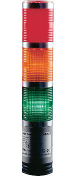 LED stack light - 20 mA | LN870 - RTK - steady / 3-color / pole-mounted