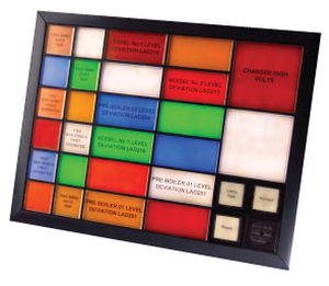 Hazardous area alarm display panel - P725LO - RTK