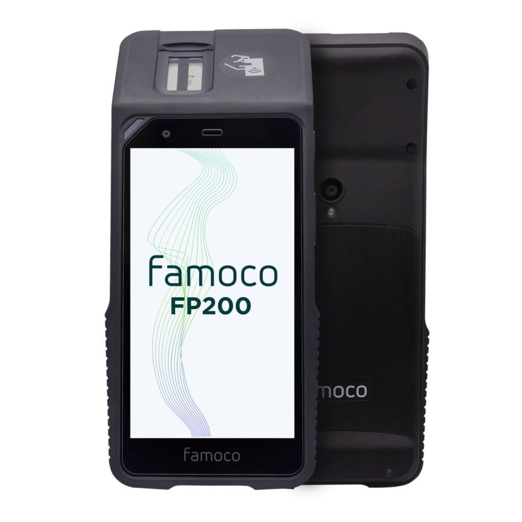 Biometric terminal with optical sensor - FP200 - FAMOCO - USB / multi-application