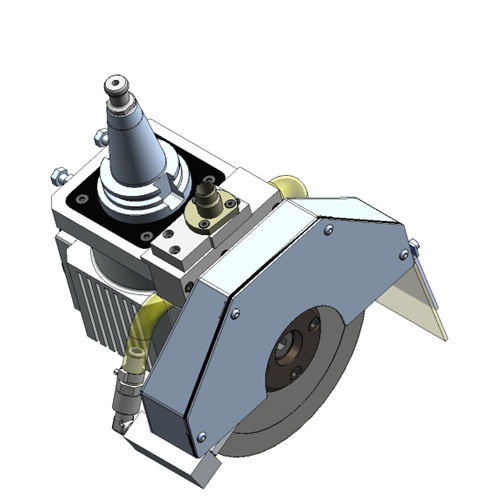 Single-sided aggregate head - P6314P0063 - HSD - cutting / for ...