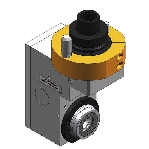 90° aggregate head - H6314H0191 (HSK F63) - HSD - single-sided / for ...