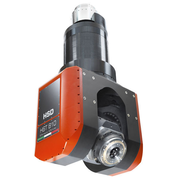 Machining head for the aeronautical industry - HST810 - HSD - 2-axis ...