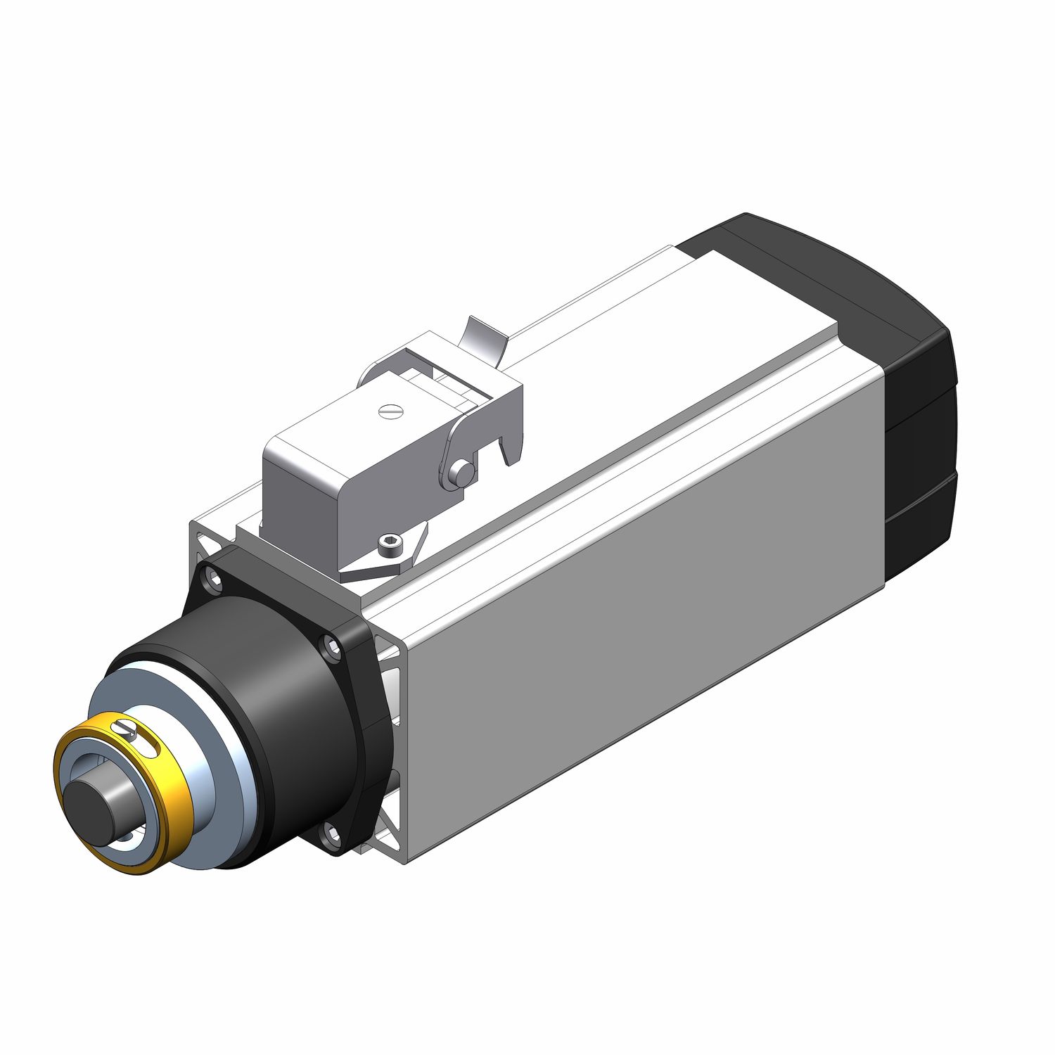 Milling motor spindle - MT-R 1055 - HSD - drilling / cutting / for robots