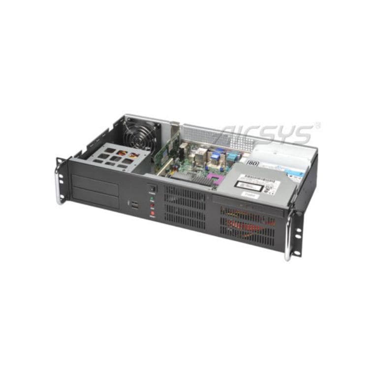 Rack-mount chassis - NDS-203M series - AICSYS Inc - 19" / 2U / for mini-ITX motherboards