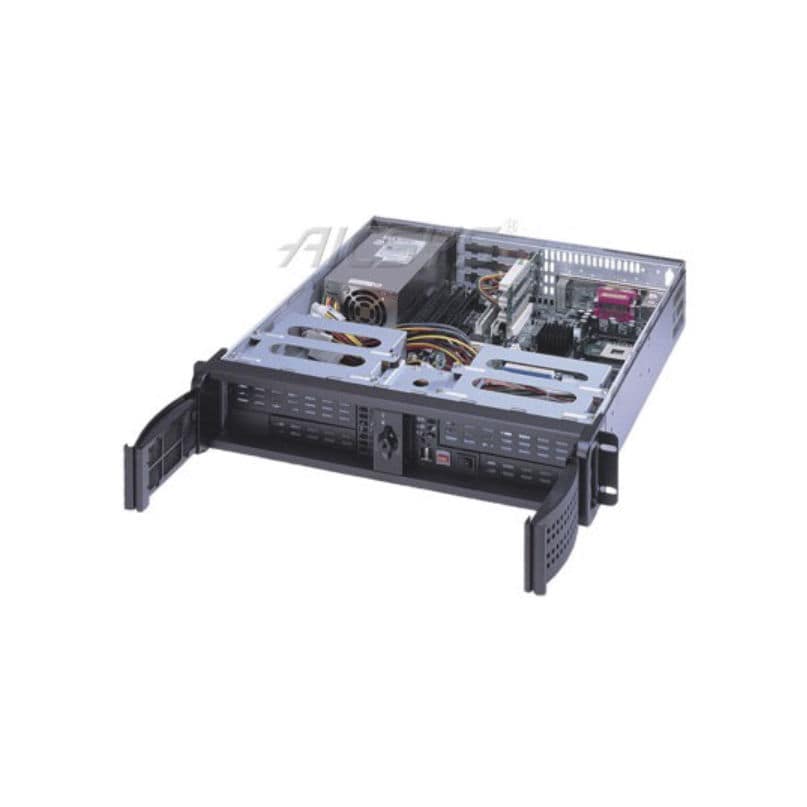 Rack-mount chassis - RCK-204MA - AICSYS Inc - 19" / 2U / 6 slots