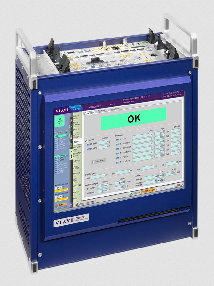 Rack-mounted network security platform - ONT-800 - Viavi Solutions UK ...