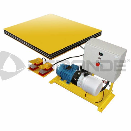 Bellows lift table - DGRANDE MACHINES MANUFACTURER - hydraulic ...