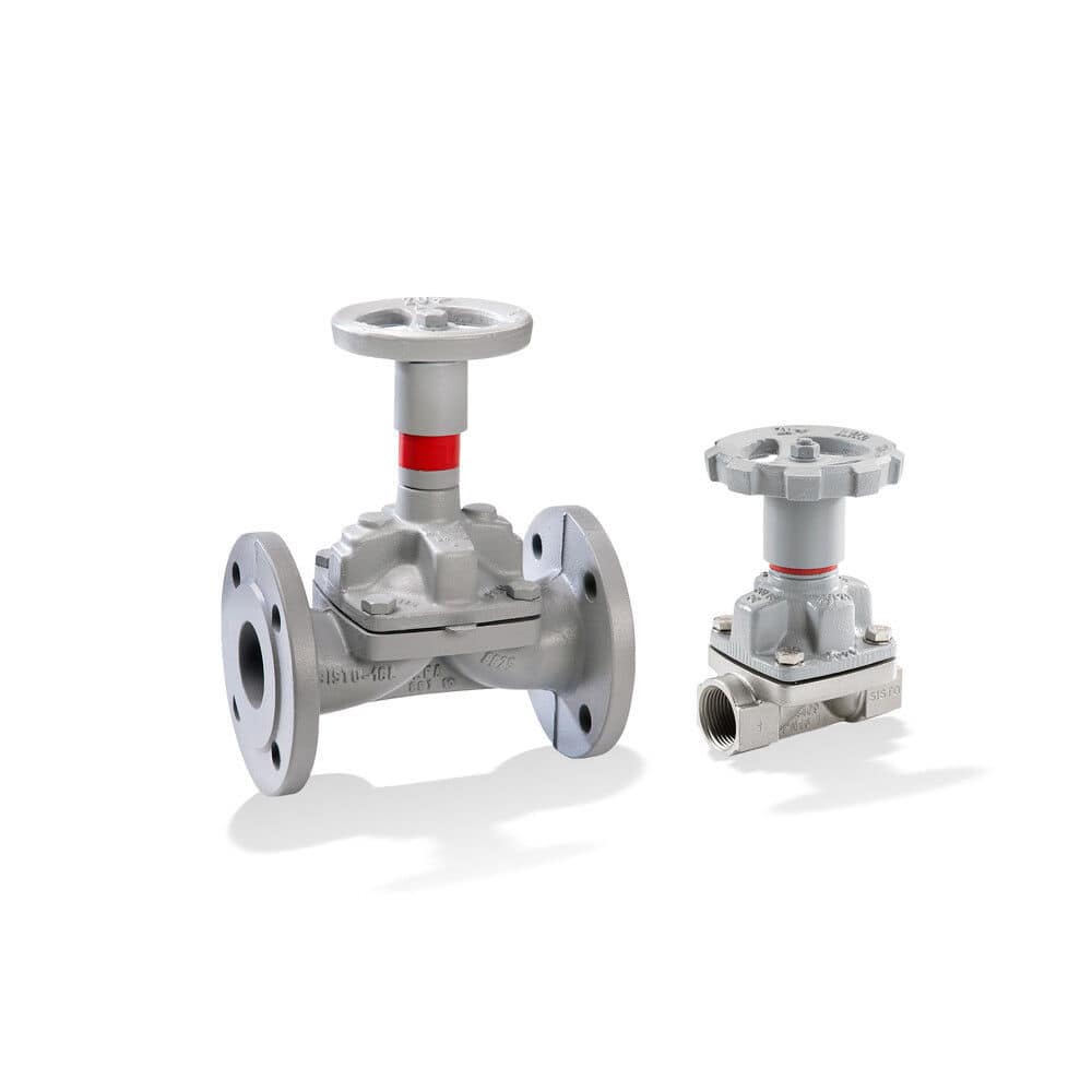 Diaphragm valve - SISTO-16 - SISTO Armaturen S.A. - manual / flange ...