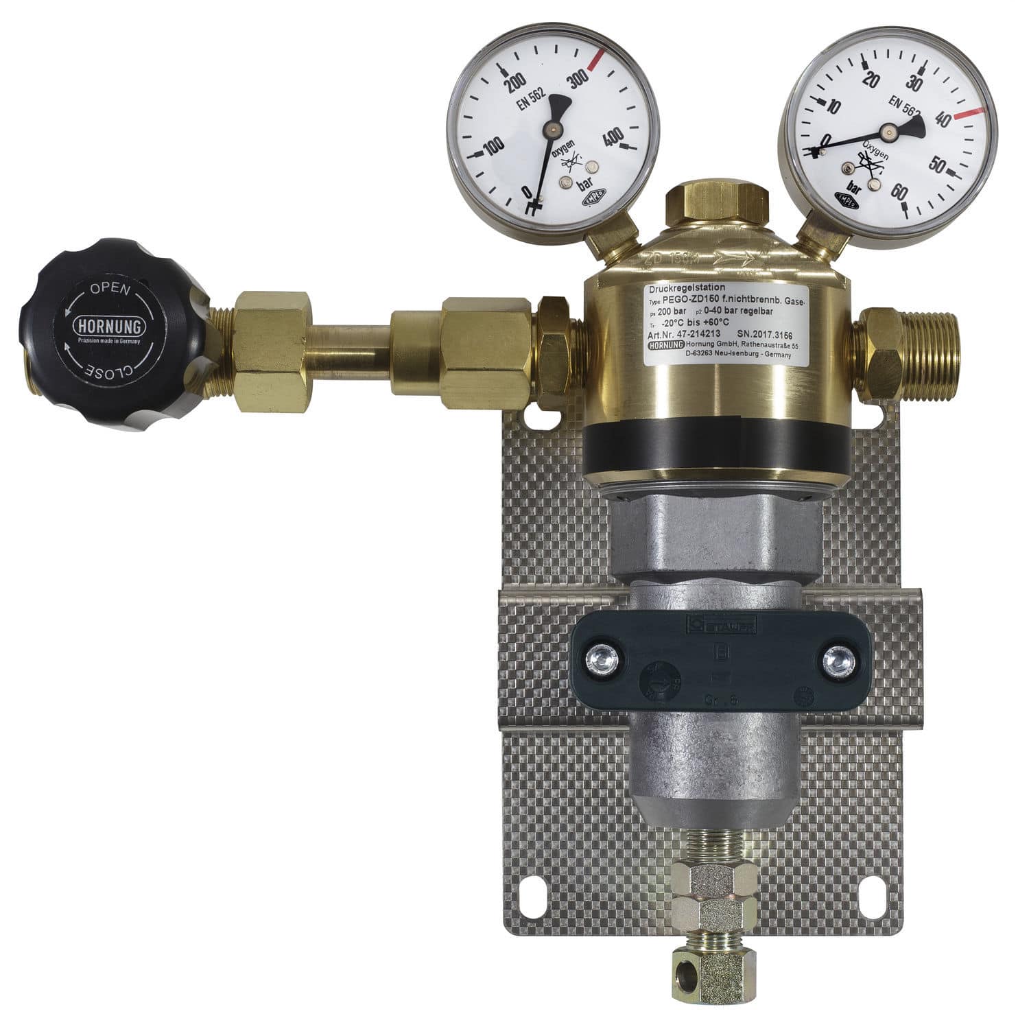 Gas control unit - ZD 400 Station - Hornung GmbH