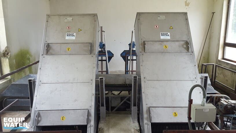 Step screen - EQUIP STEP - Equipwater - for wastewater treatment