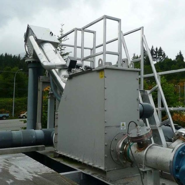 Screw screen - SCT 300 - Equipwater - for wastewater treatment