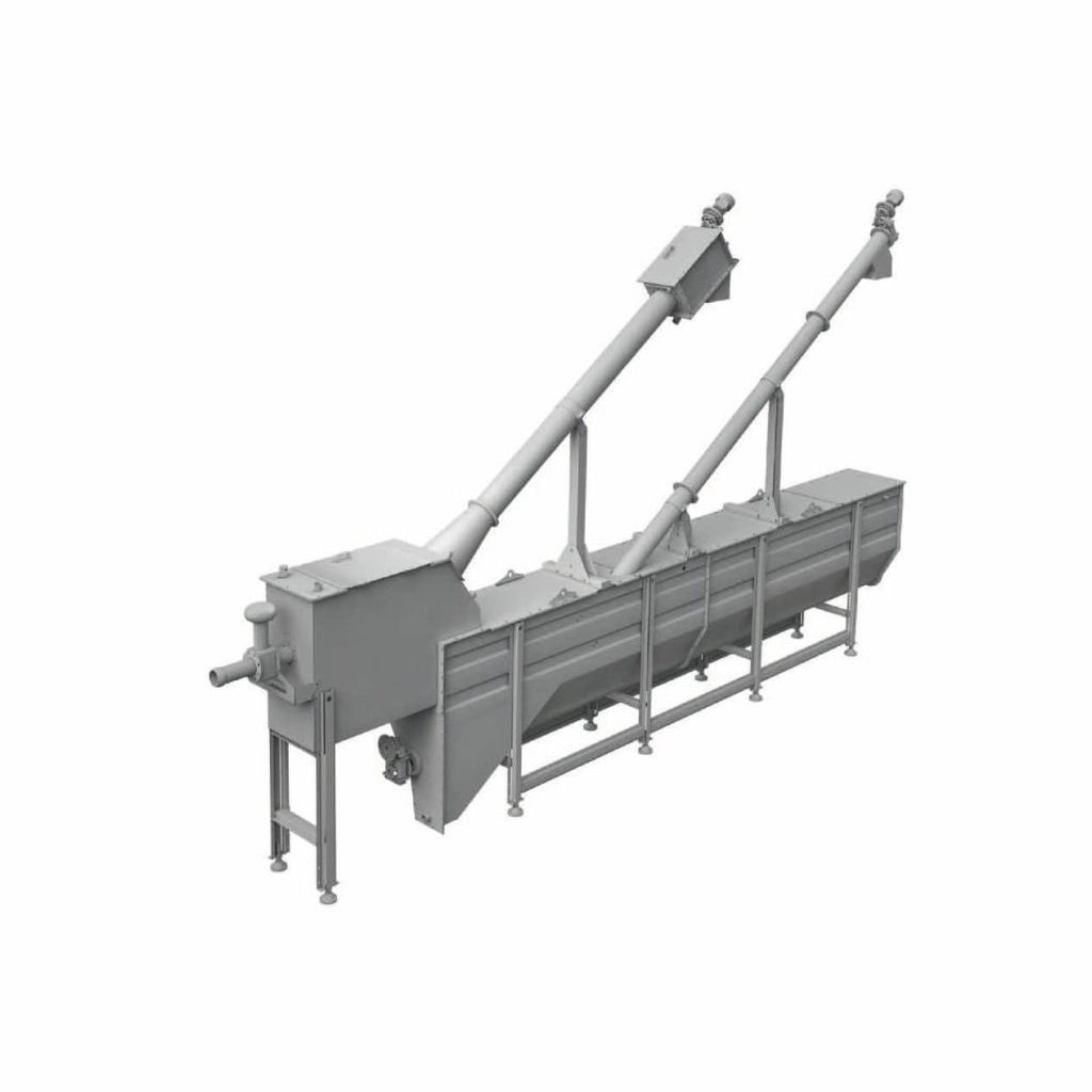 Screw screening machine - LARGE UNIT - Equipwater - for wastewater