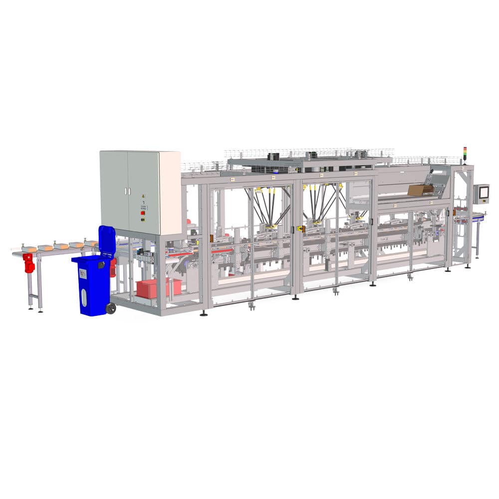 Horizontal cartoning machine - MG Tech - vertical / for the cosmetics ...