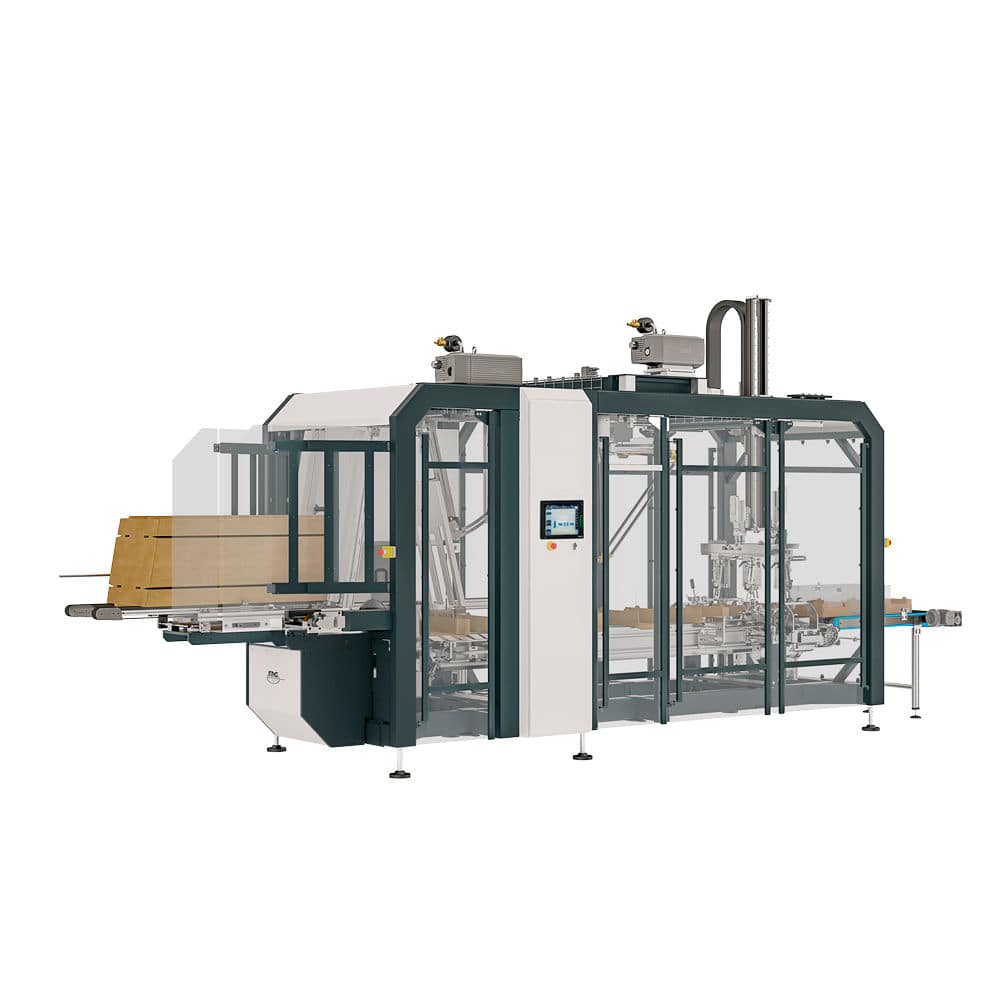 Wrap-around case packer - wrap - MG Tech - robotic / semi-automatic ...