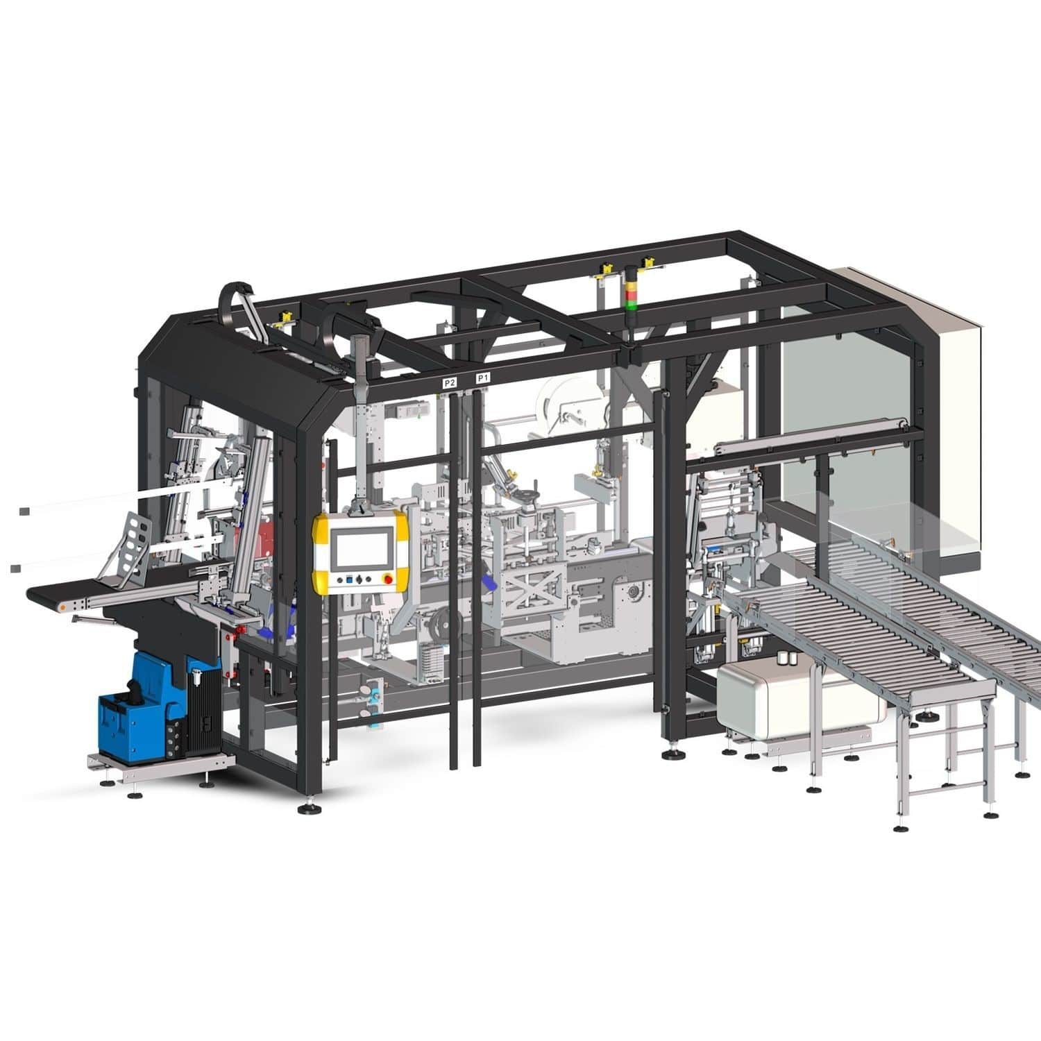 Lateral case packer - MG Tech - fully-automatic / for boxes / for the ...