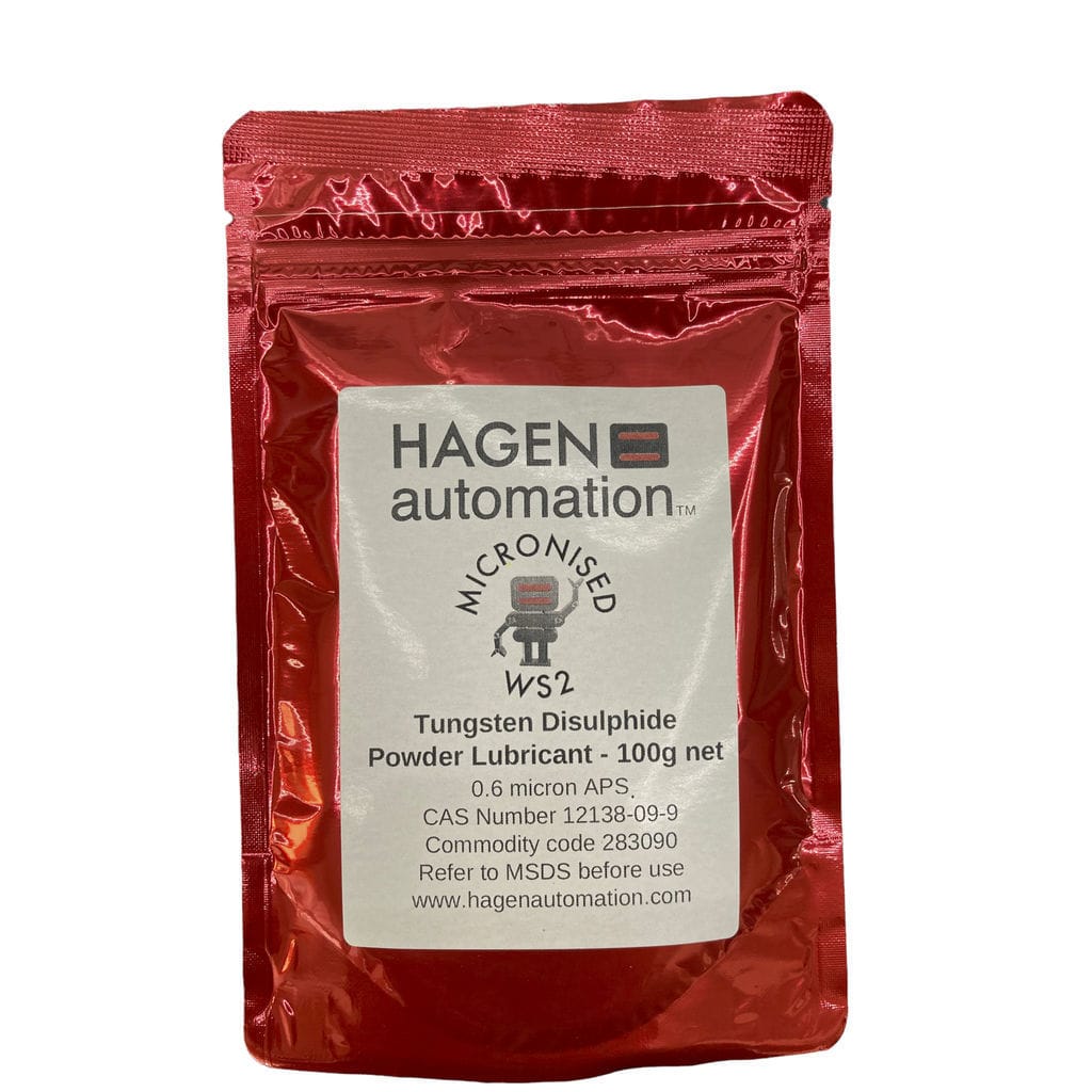 Tungsten disulphide solid lubricant - Hagen Automation Ltd - for ...