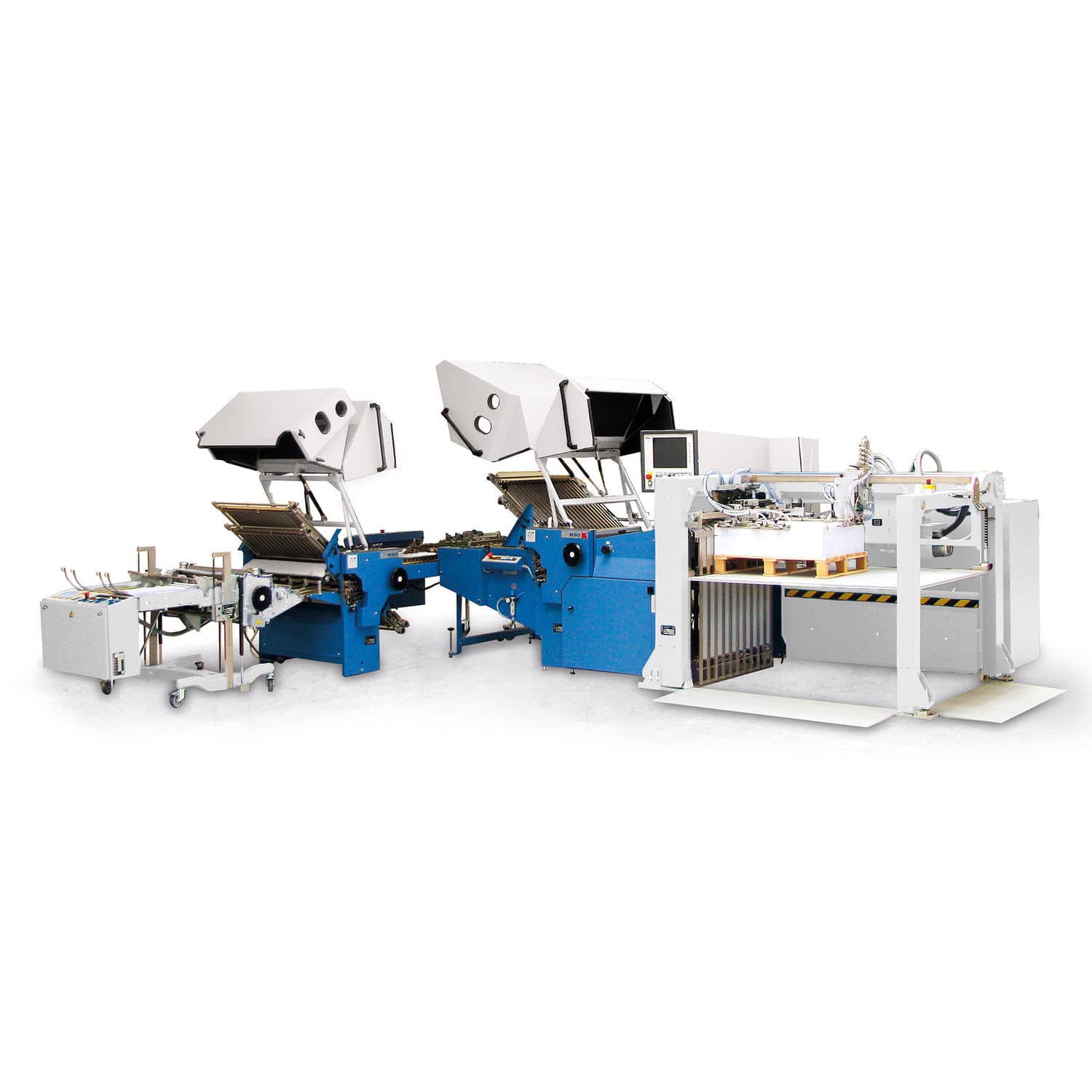 Buckle paper folding machine - T960 - MBO-folder - double fold / letter ...