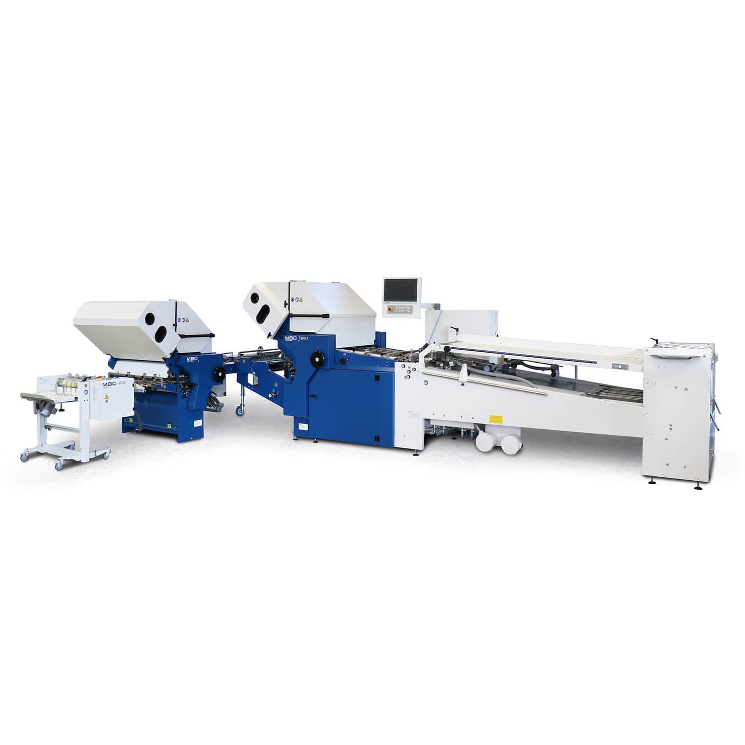 Buckle paper folding machine - T800.1 - MBO-folder - single fold ...