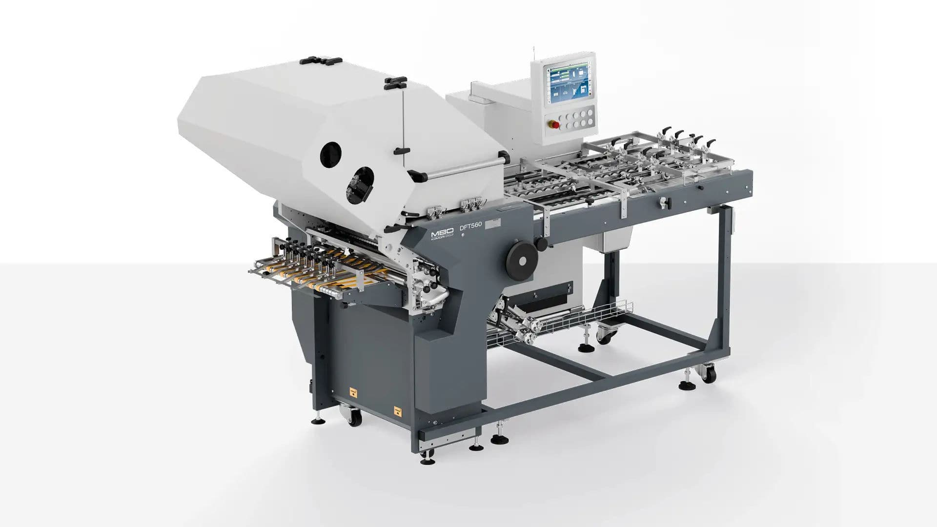 Buckle paper folding machine - DFT560 - MBO-folder - A4 / A2 / automatic