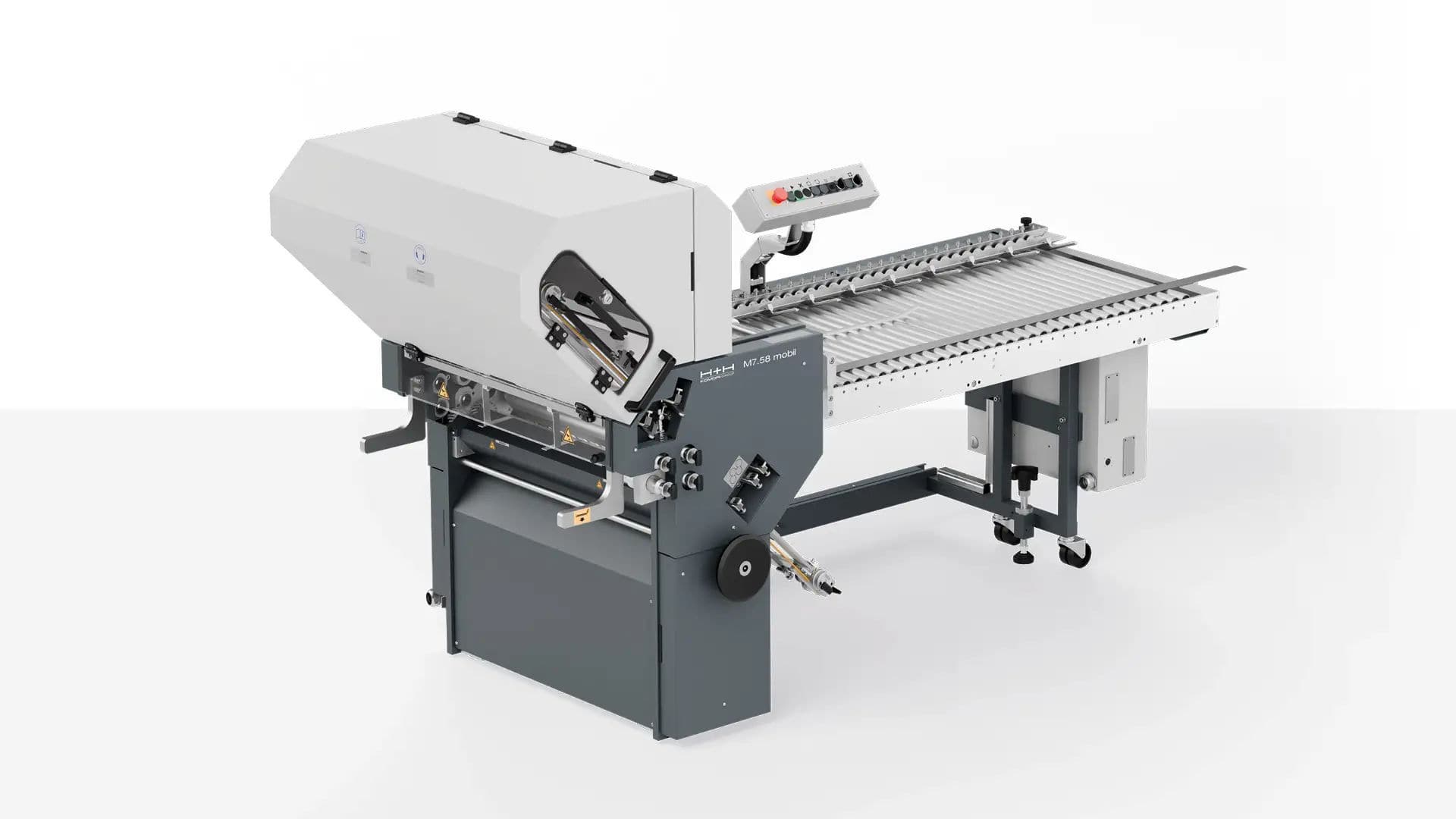 Buckle paper folding machine - M7.58 - MBO-folder - double fold / A4 ...