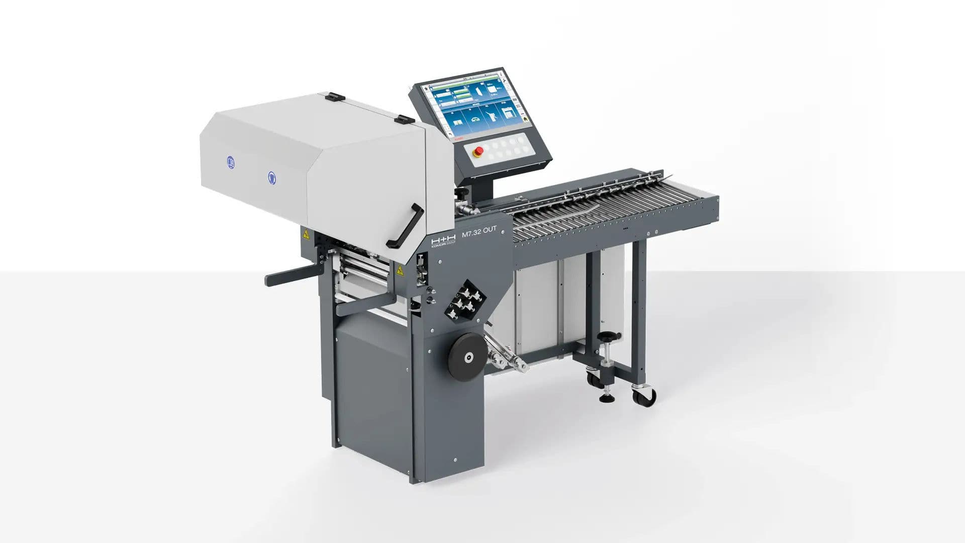 Buckle paper folding machine - M7.32 OUT - MBO-folder - A4 / automatic