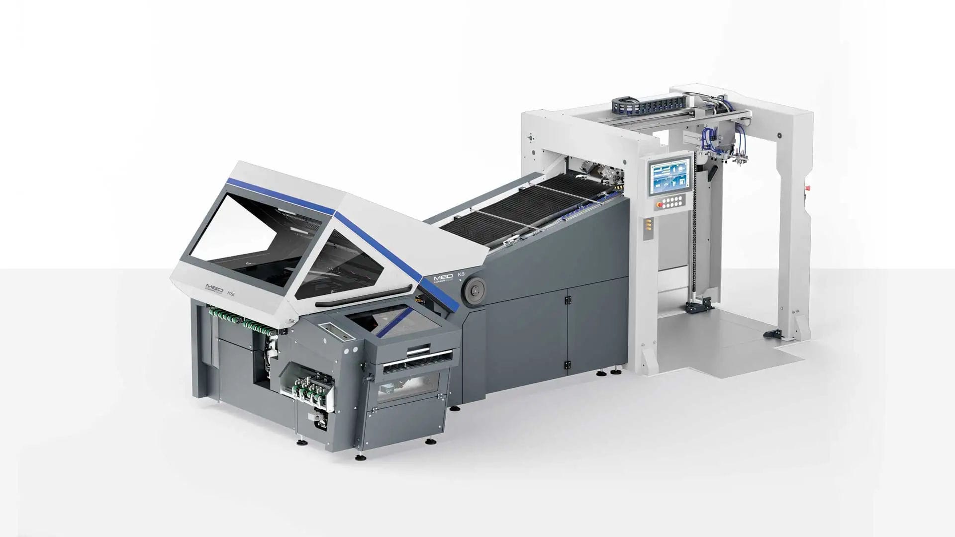 Buckle paper folding machine - K8i - MBO-folder - cross fold / parallel ...