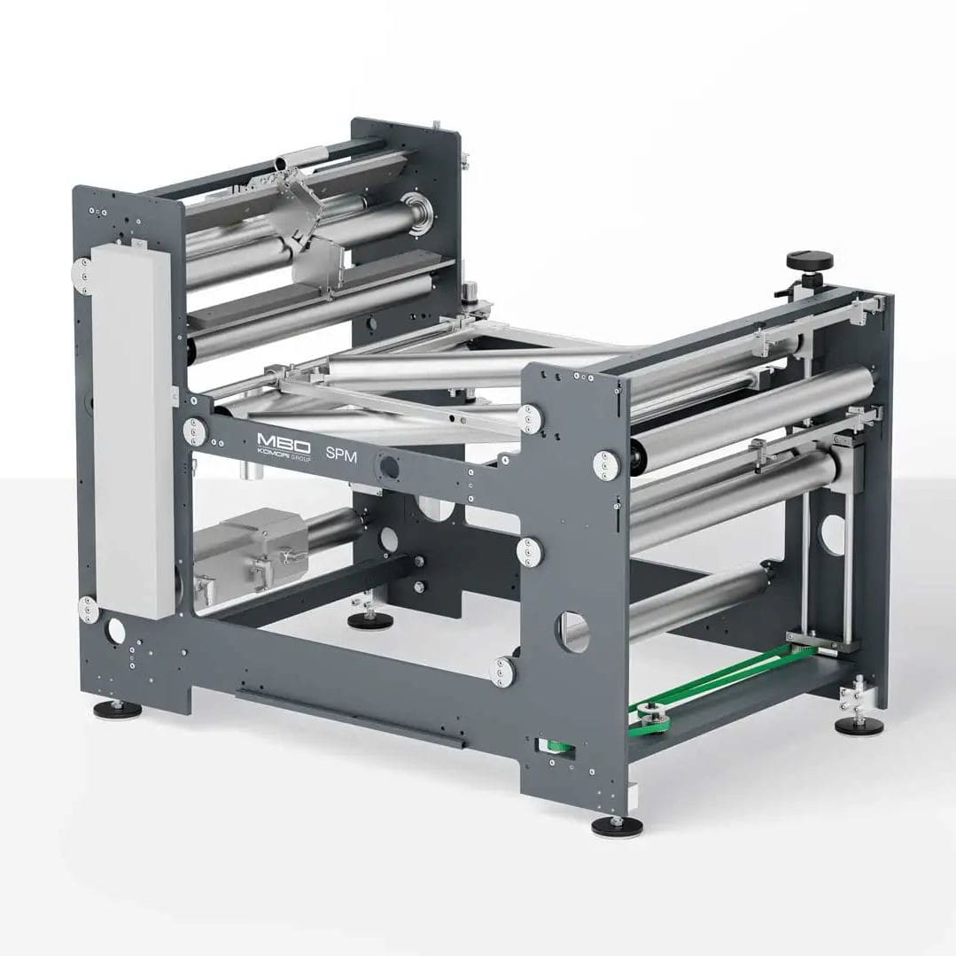 Paper roll splitting machine - SPM - MBO-folder