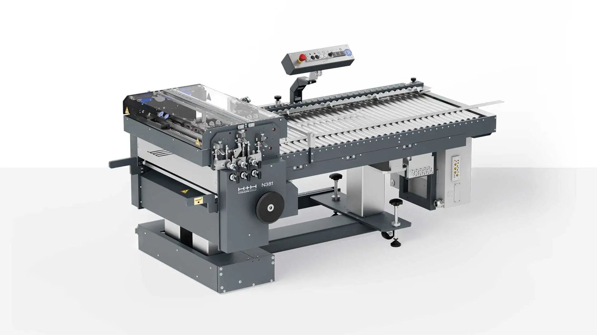 Blade cutting machine - TYPE 381 - MBO-folder - for paper / PLC ...